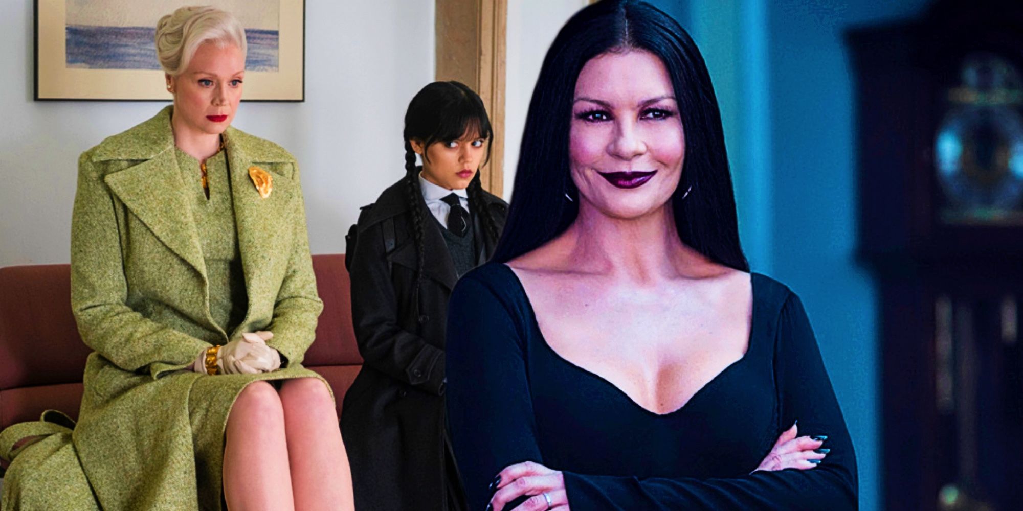 Who Plays Young Gomez & Morticia Addams In Wednesday