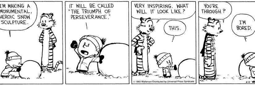 10 Funniest Calvin And Hobbes Snowman Comics