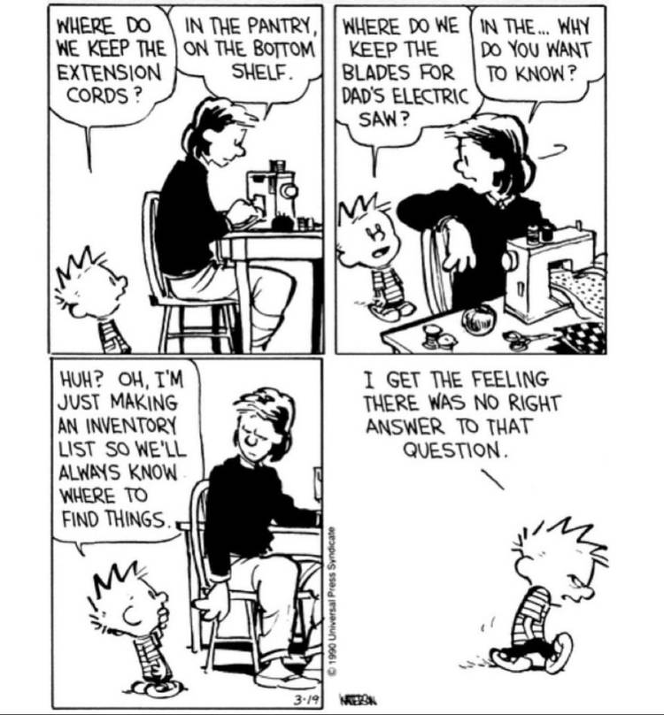 10 Funniest Calvin And Hobbes Comics About Parenting