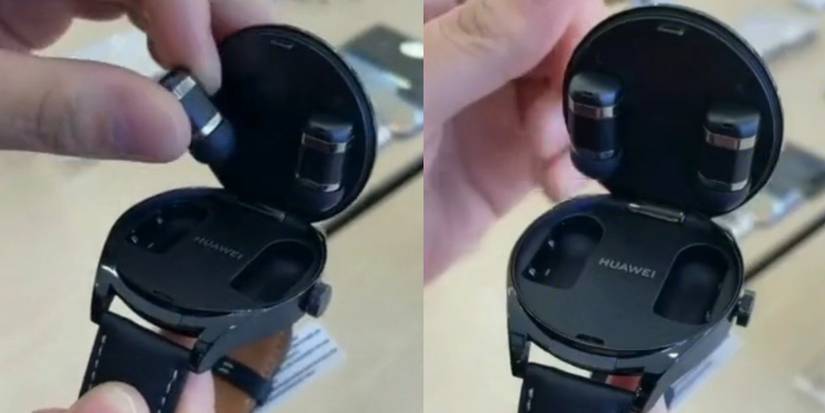 Huawei's Crazy New Smartwatch Has Built-In Wireless Earbuds