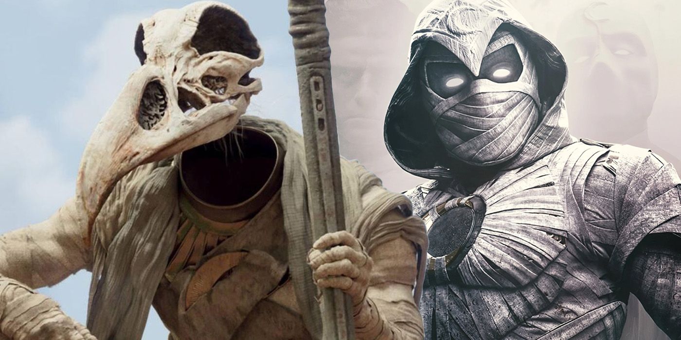 MCU Theory: Why Moon Knight's Khonshu Looks Like A Skeleton