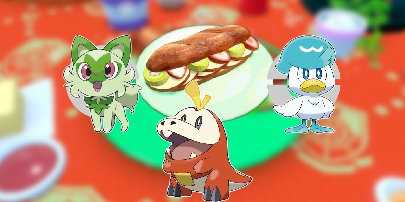 Fire Type Sandwich Pokemon Scarlet