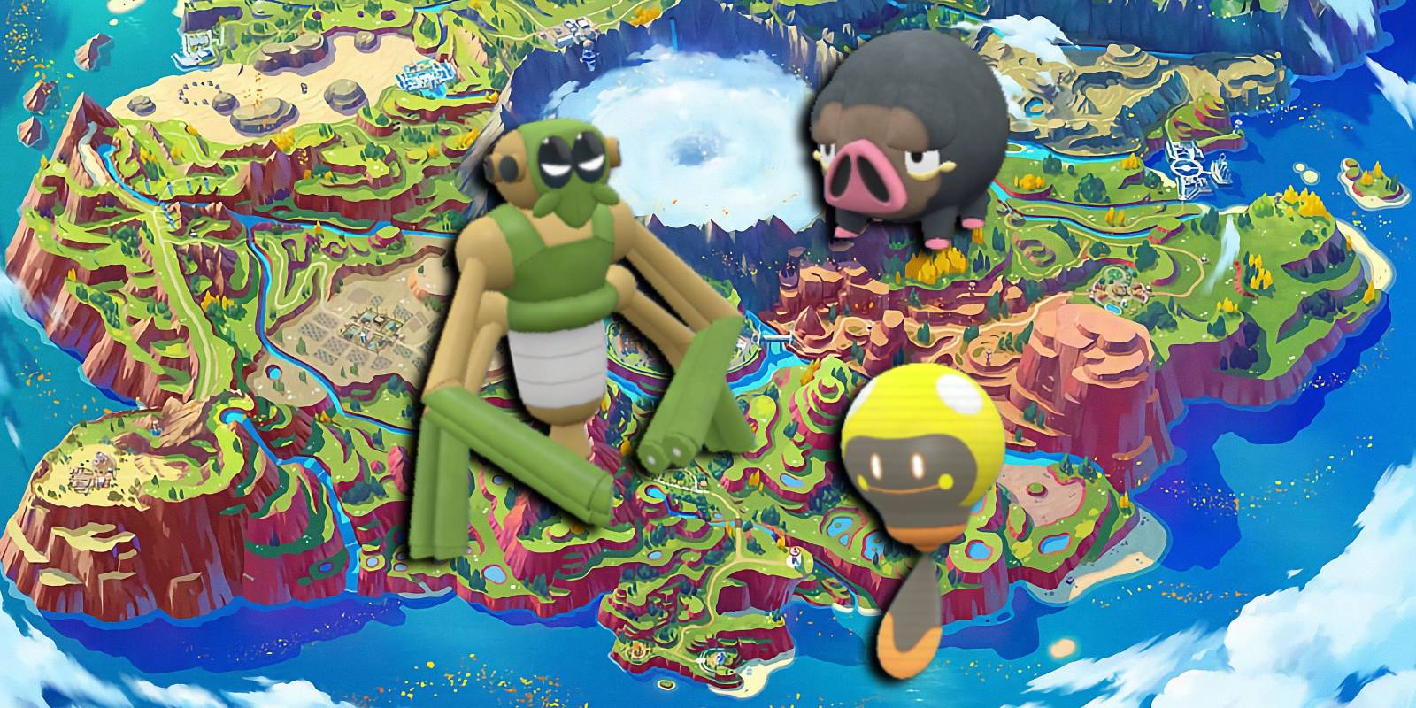 Scarlet & Violet: Every Catchable Pokémon In South Province