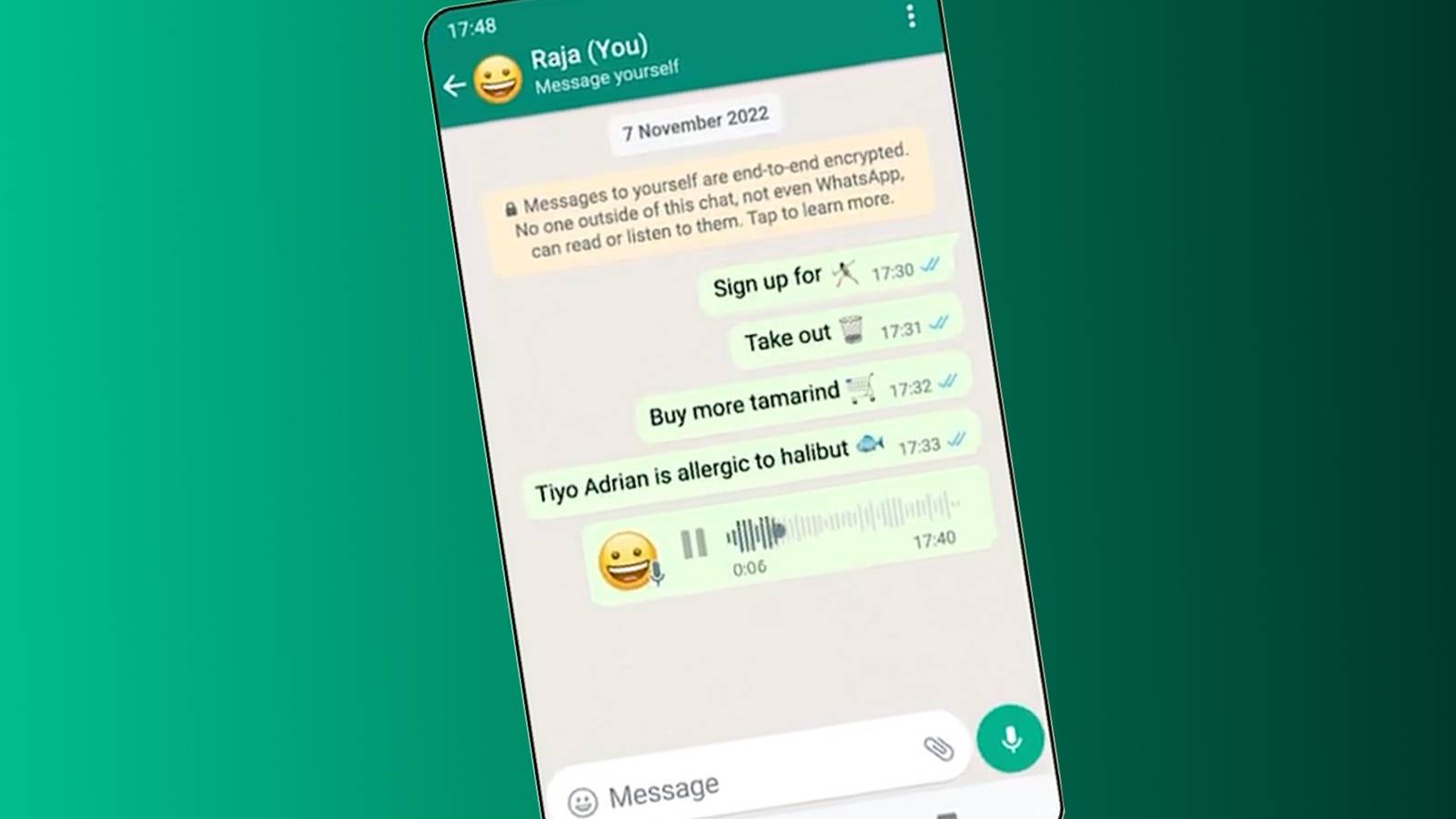 How To Message Yourself On WhatsApp (And Why You Might Want To)