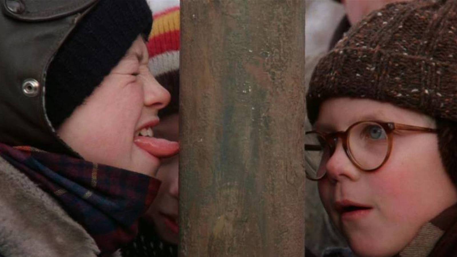 Why A Christmas Story's Flagpole Scene Needed To Be Reshot
