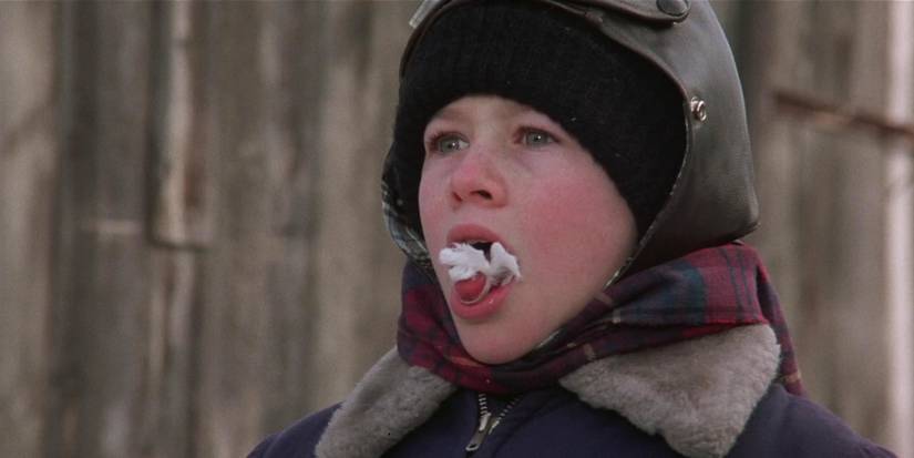 Why A Christmas Story's Flagpole Scene Needed To Be Reshot