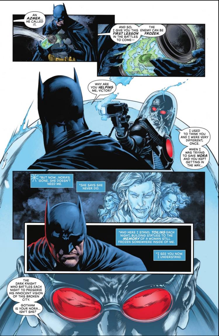 Mr Freeze Completely Reoriented Batman's Place in Gotham With One Line