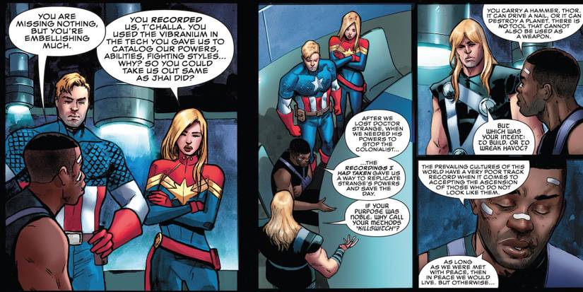 Black Panther's Anti-Avengers Contingency Plans Are Worse Than Batman's