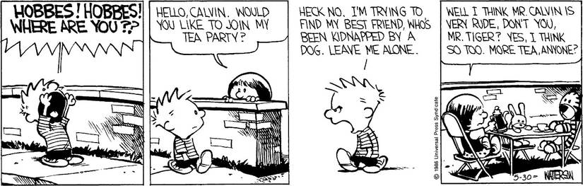 10 Calvin and Hobbes Strips That Sum Up Calvin As a Character