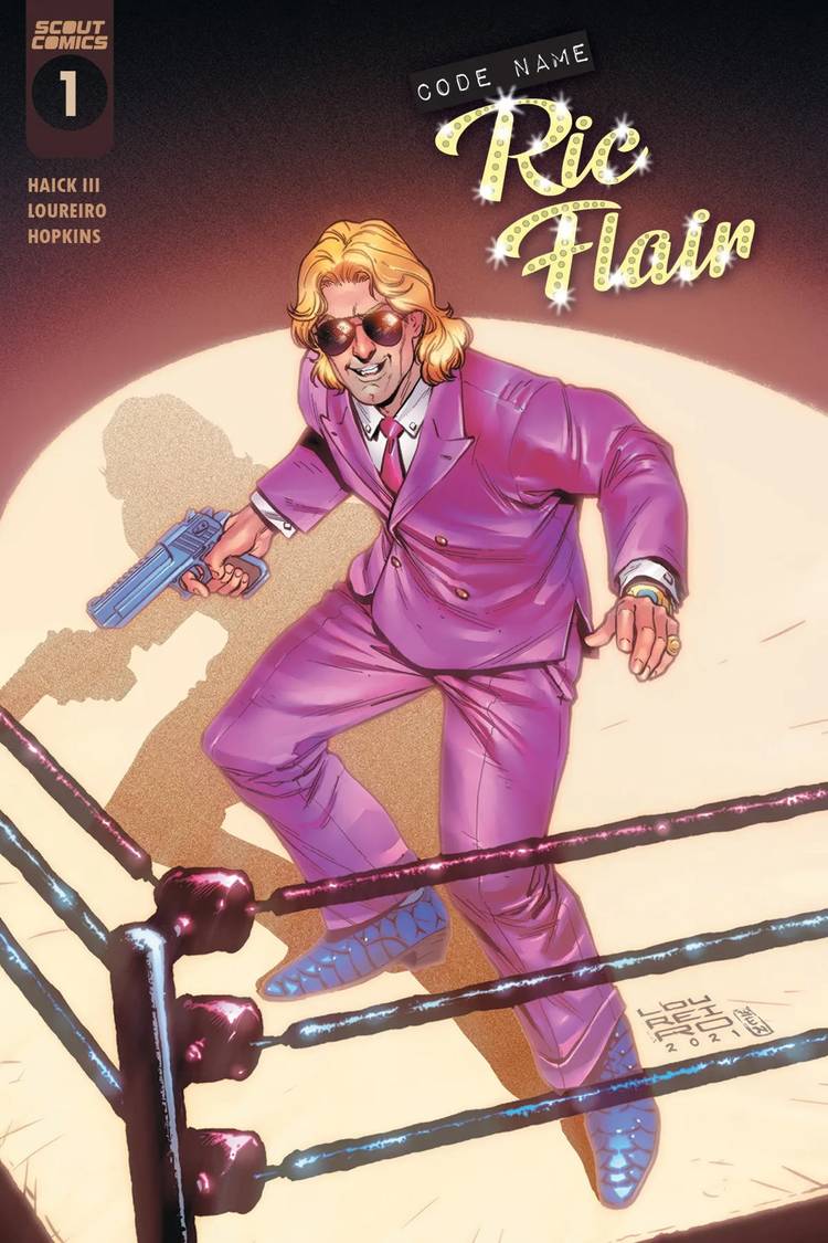 Ric Flair's New Comic Series Is the "True Story" of His Superspy Origin