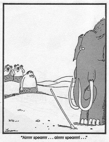 Gary Larson's 10 Funniest Far Side Comics About Cavemen