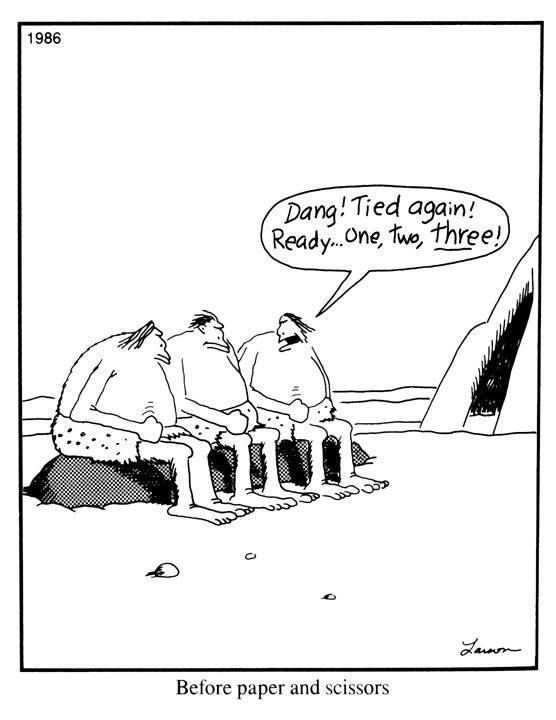 Gary Larson's 10 Funniest Far Side Comics About Cavemen
