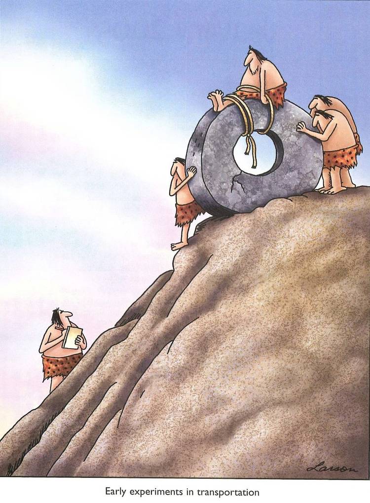 Gary Larson's 10 Funniest Far Side Comics About Cavemen