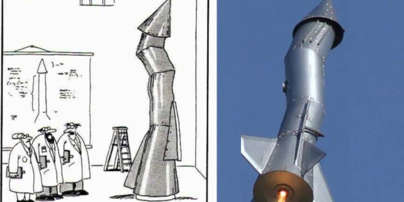 Gary Larson's Hilarious Rocket Design In Far Side Was Actually Made