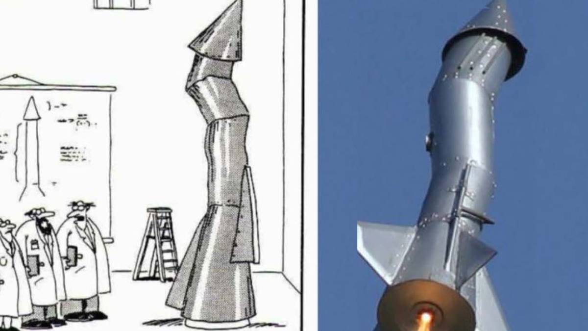 Gary Larson's Hilarious Rocket Design In Far Side Was Actually Made