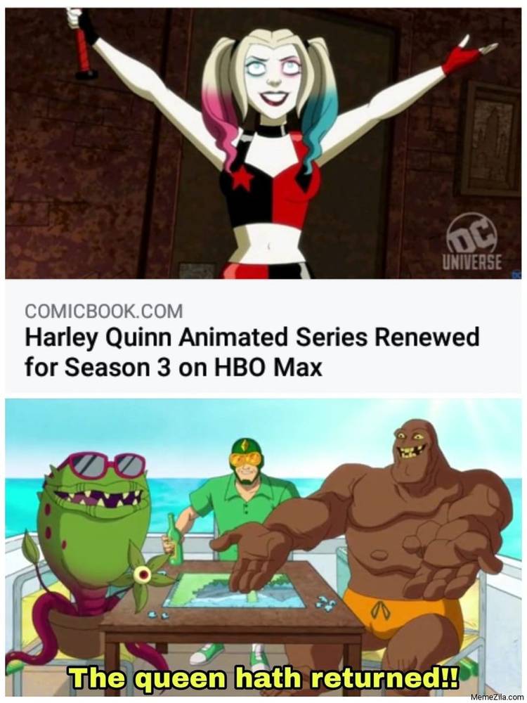10 Hilarious Memes That Sum Up The Harley Quinn Animated Series