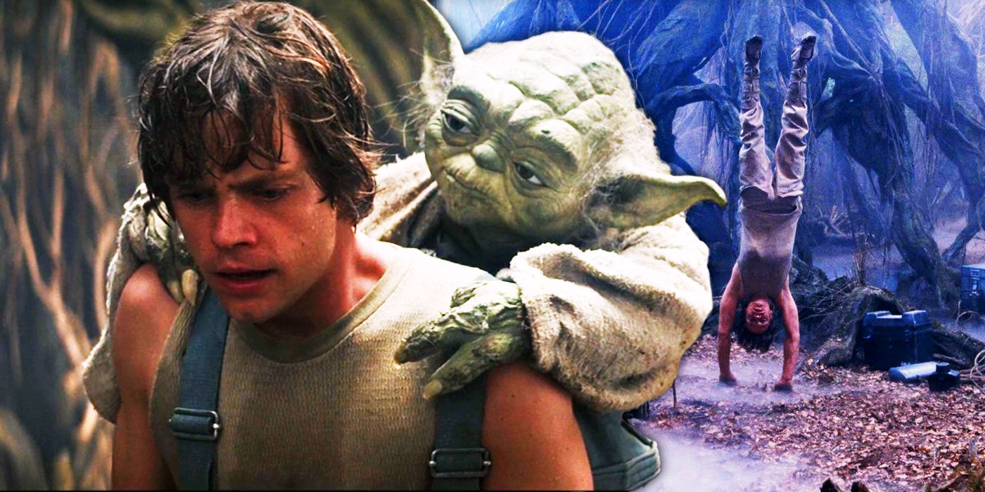 Luke Skywalker Yoda Dagobah