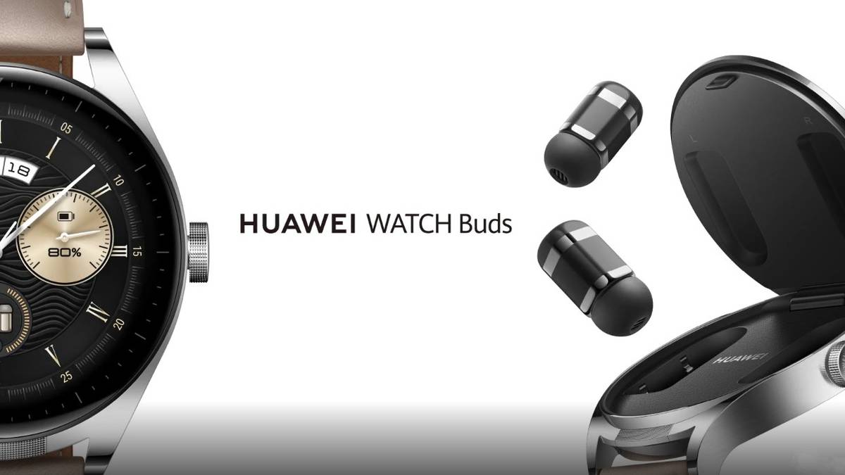 Huawei Watch Buds Is A Smartwatch And ANC Earbuds In One