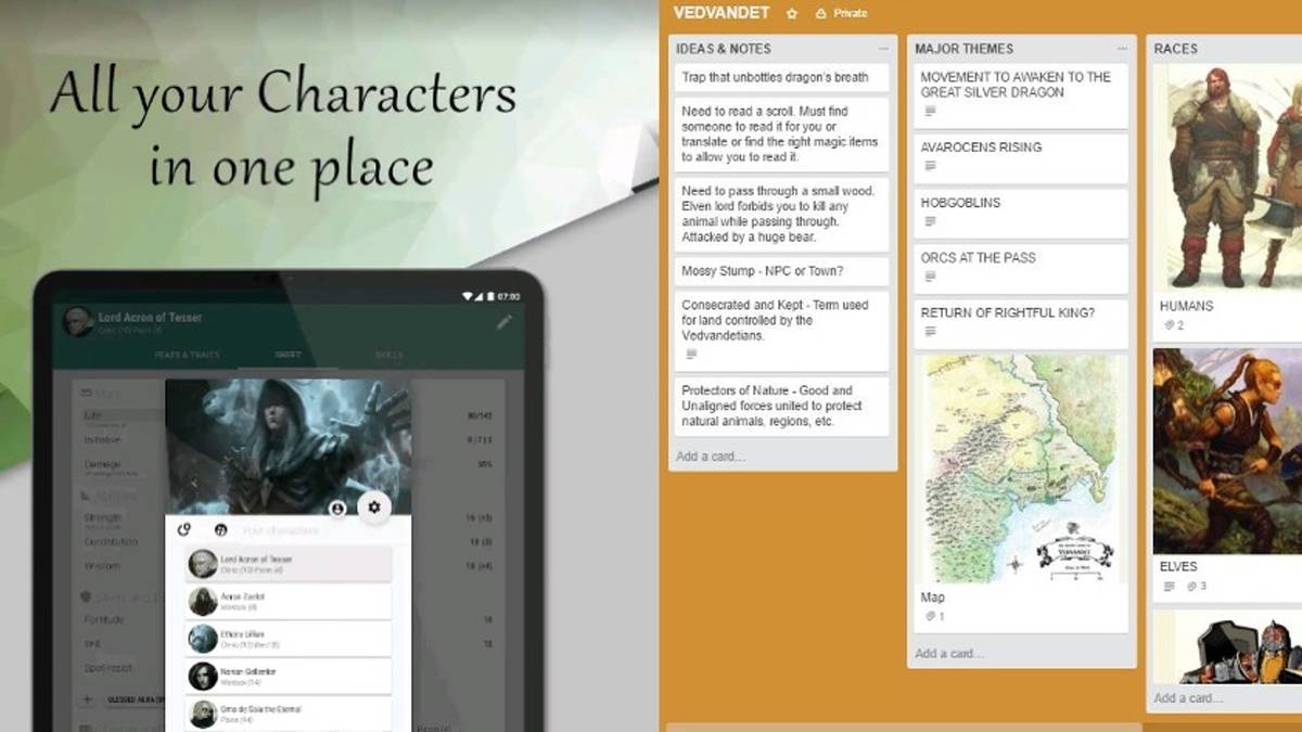 Dungeons & Dragons: 10 Best Apps For D&D Players