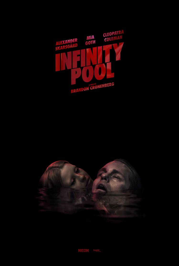 Alexander Skarsgard & Mia Goth Are Drowning In New Horror Movie Poster