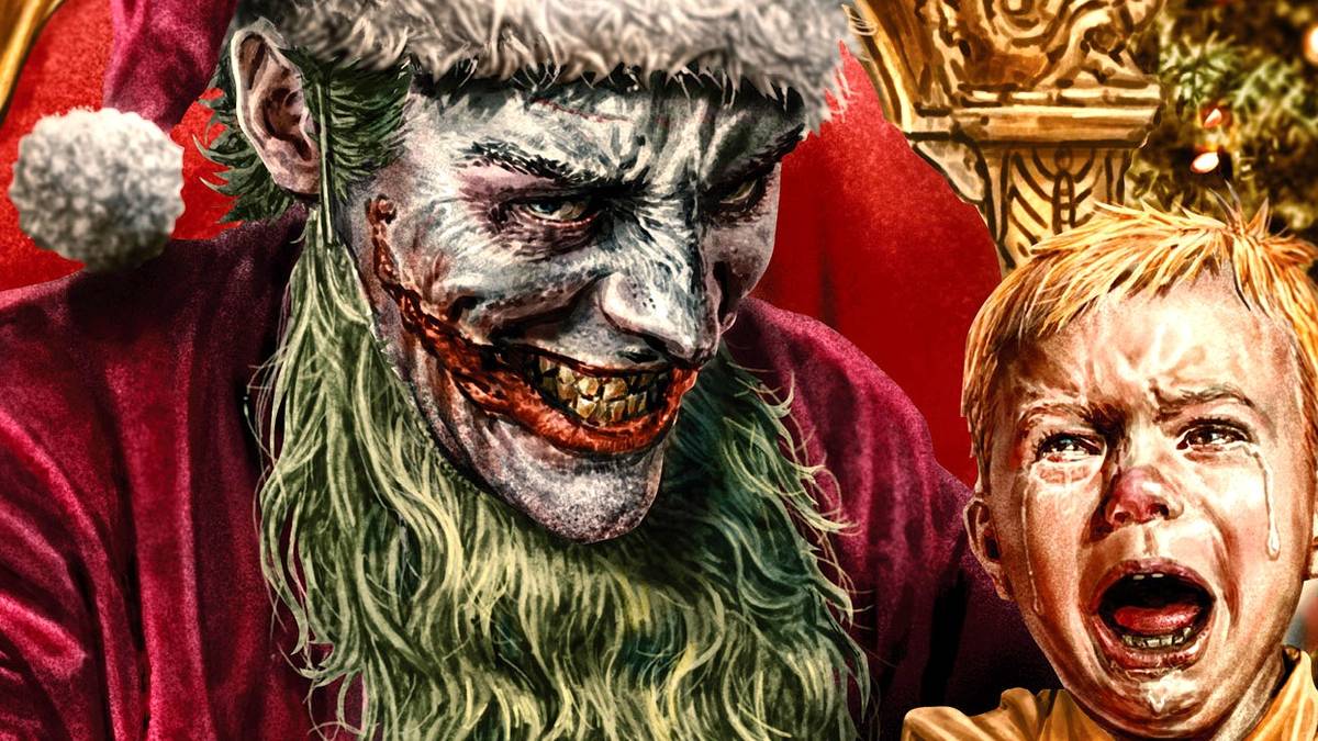 Joker Is More Terrifying Than Ever Before in Chilling DC Christmas Art
