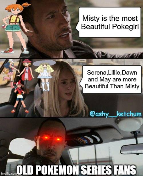Misty Pokemon Memes