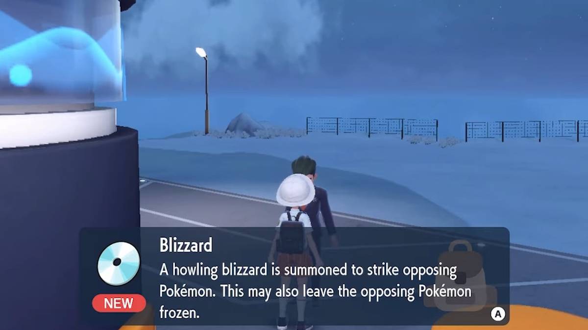 How to Find The Blizzard TM in Pokémon Scarlet & Violet (TM143)
