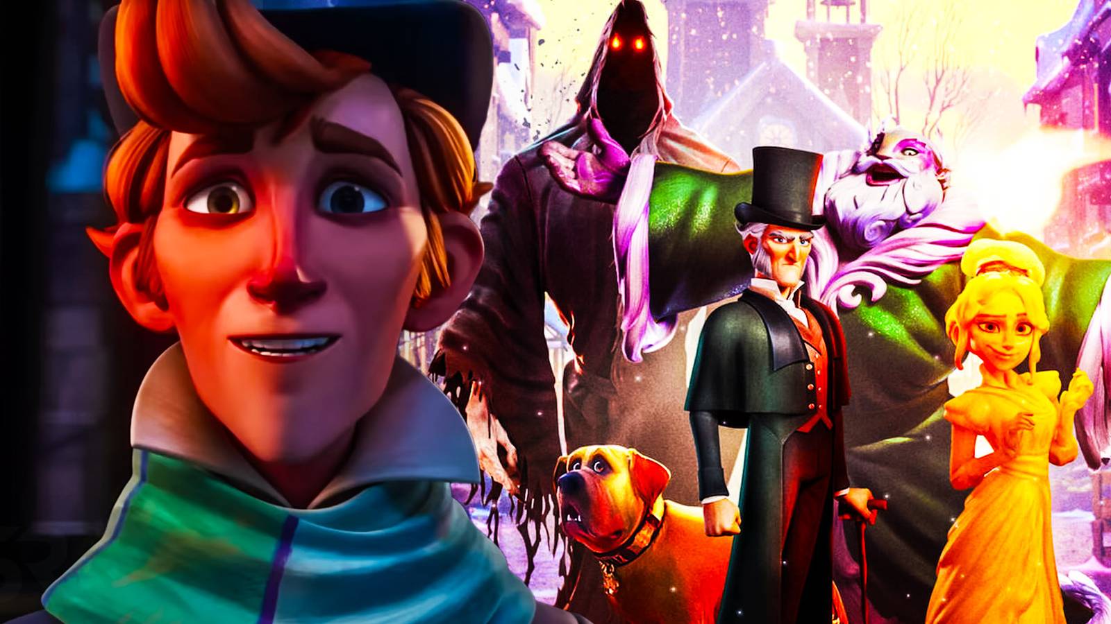 Scrooge: A Christmas Carol Voice Cast - What The Actors Really Look Like