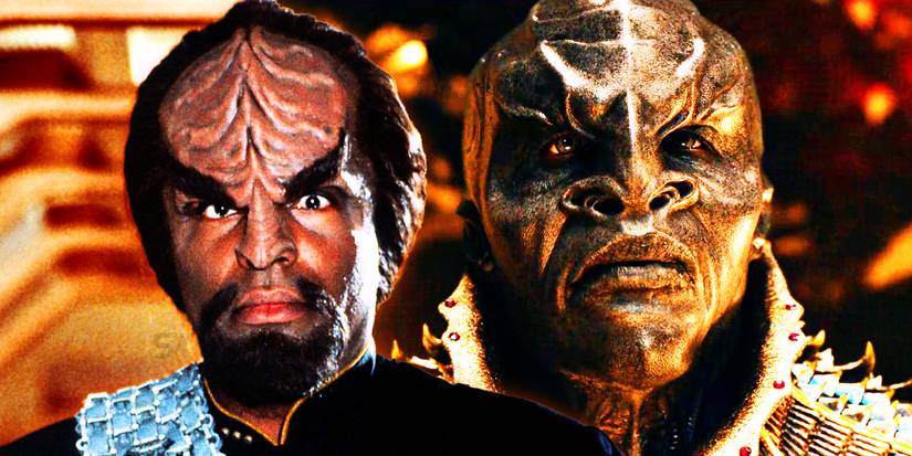 Why Worf Looked Different After TNG Season 1