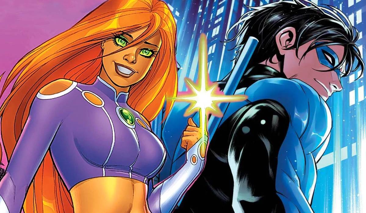 Nightwing Und Starfire Nightwing And Starfire Take The Next Step | The