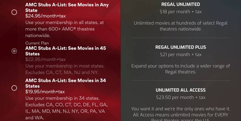 AMC A-List Vs. Regal Unlimited: Which Movie Subscription Service Is The ...
