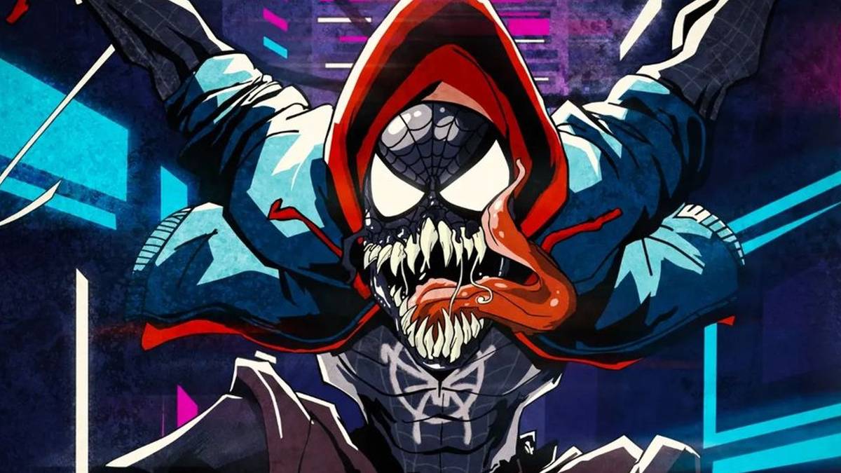 Miles Morales Bonds With Venom Symbiote In Epic Spider-Verse 2 Fan Art