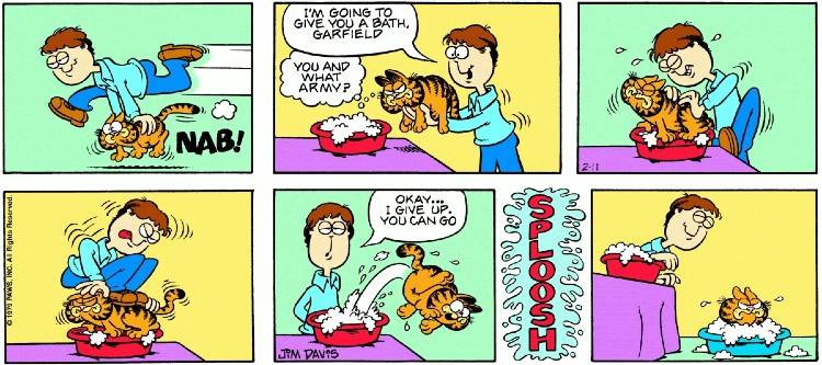 10 Funniest Garfield Comics Of All Time