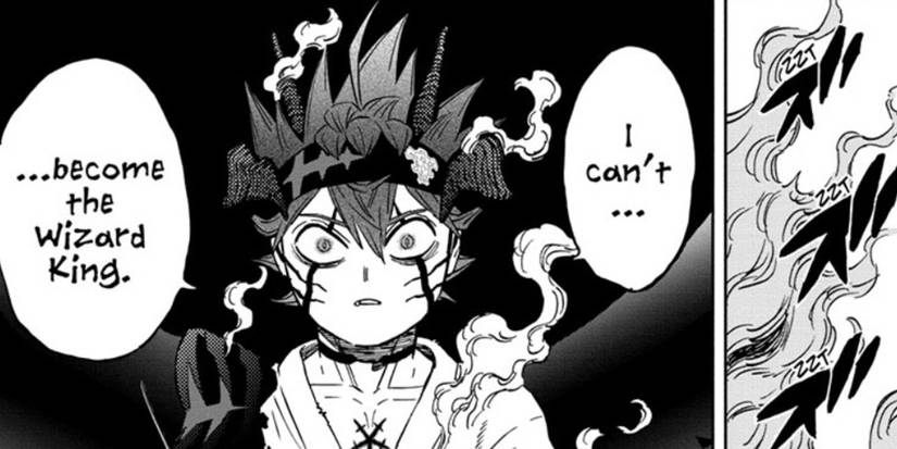 Black Clover's Asta Admits He Can't Become the Wizard King
