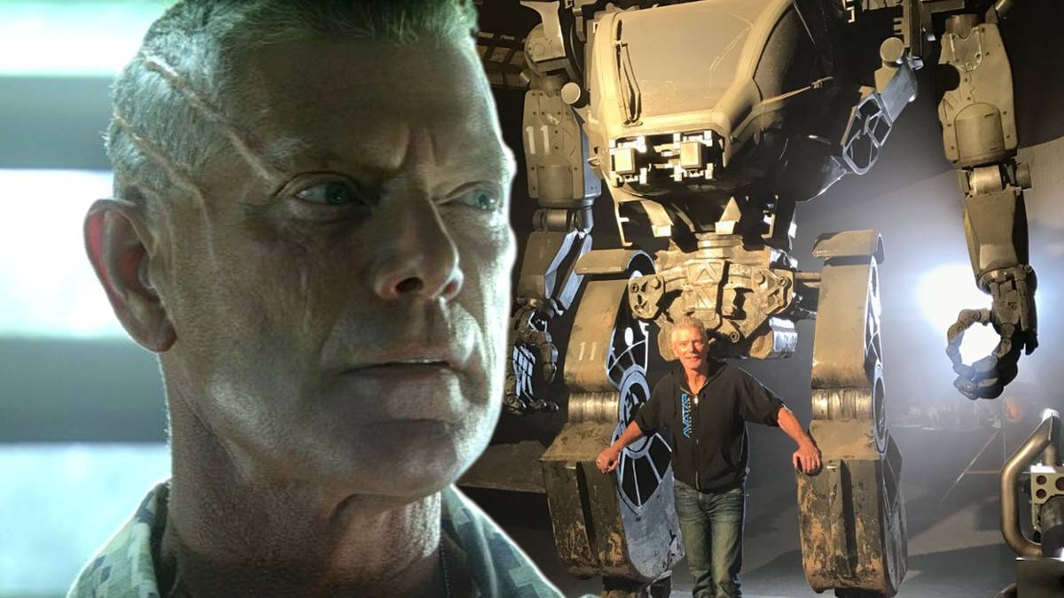 Quaritch's Life-Sized Avatar AMP Suit Revealed In BTS Photo