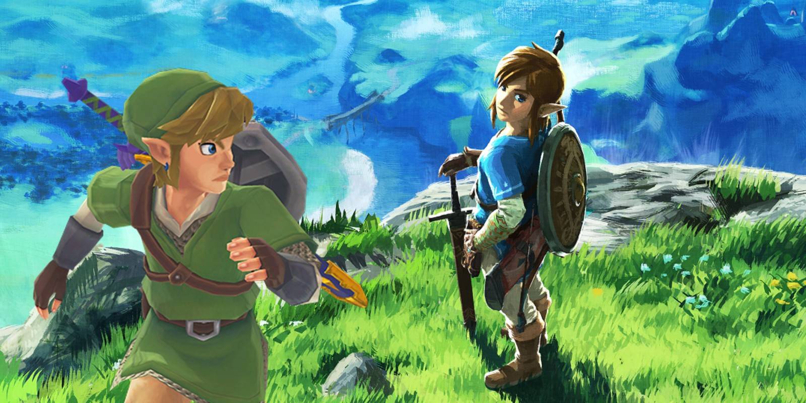 Why Zelda: Breath Of The Wild Changed Link's Outfit From Green To Blue