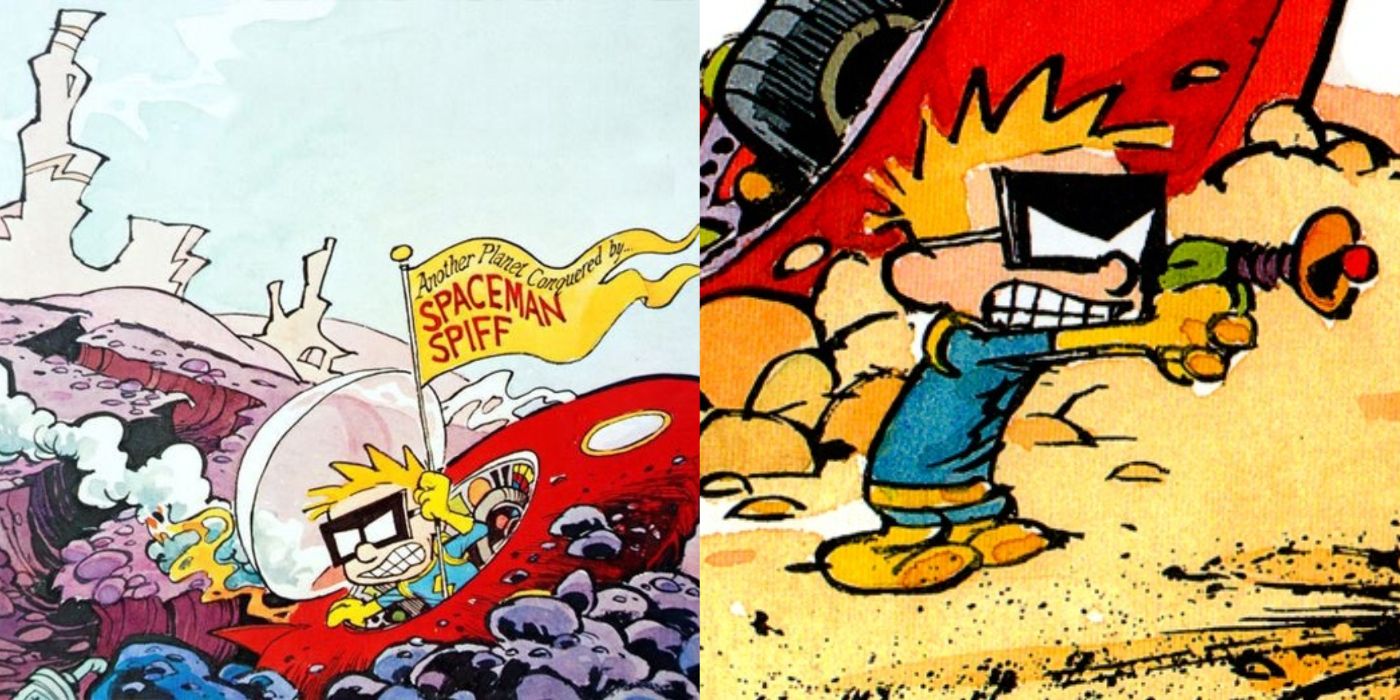 Calvin And Hobbes: 10 Funniest Spaceman Spiff Strips