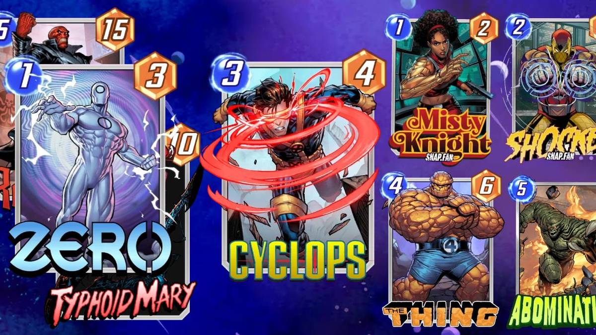 Marvel SNAP: No Ability Deck Guide (Tips, Cards, & Strategies)