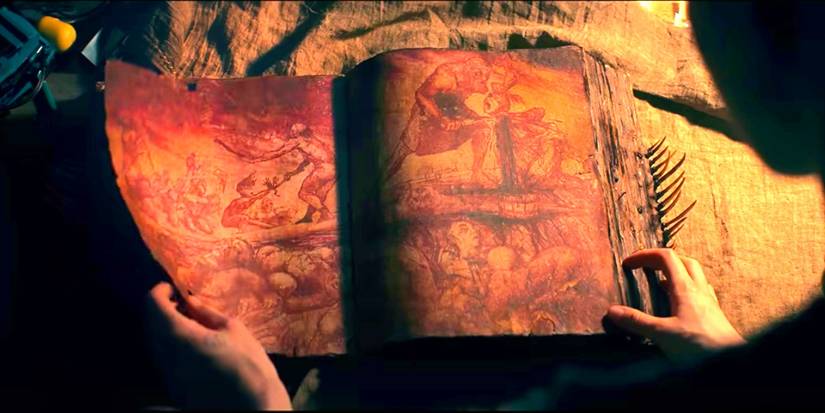 Evil Dead Rise's Book & Deadite Demon Explained