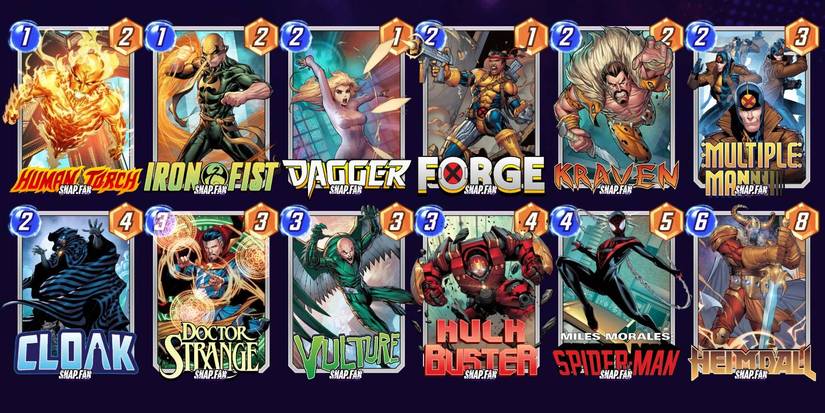 Marvel SNAP: Cloak & Dagger Deck Guide (Tips, Cards, & Strategies)