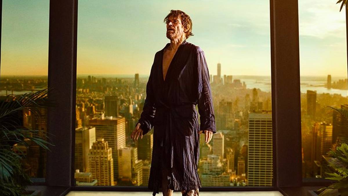 Willem Dafoe Is Trapped In A Penthouse Apartment In Inside Movie Poster