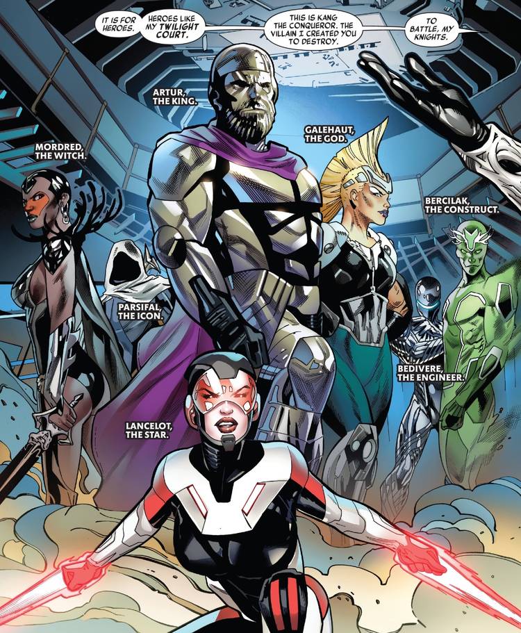 Marvel Debuts A Brand New Team Of Heroes To Rival Kang The Conqueror