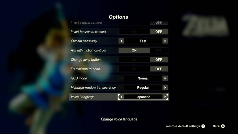Zelda BOTW: How to Turn Off Motion Controls