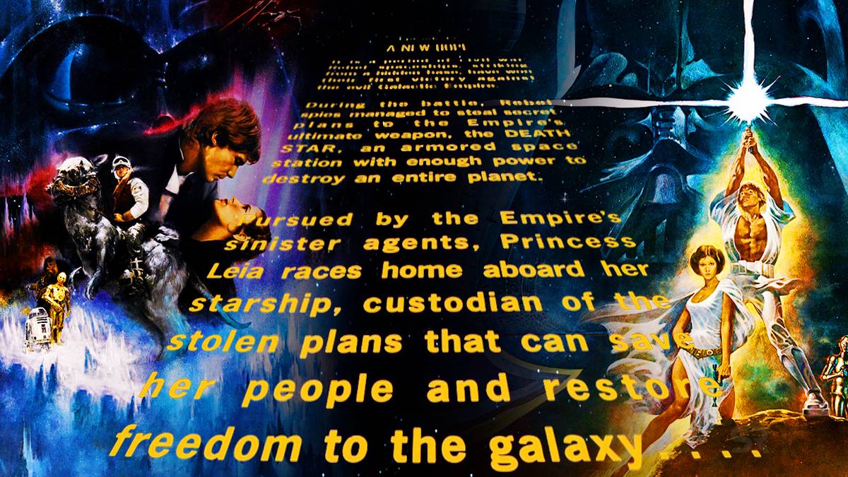 A New Hope's Original Opening Crawl Set Up The Star Wars Saga Better