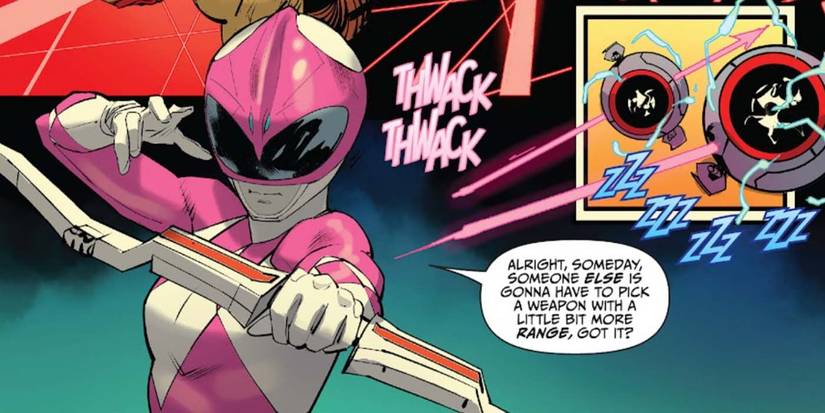 Power Rangers' Pink Ranger Calls Out Their Terrible Choice of Weapons