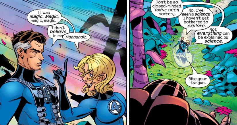 Reed Richards Already Explained Why He Could Never Beat Scarlet Witch