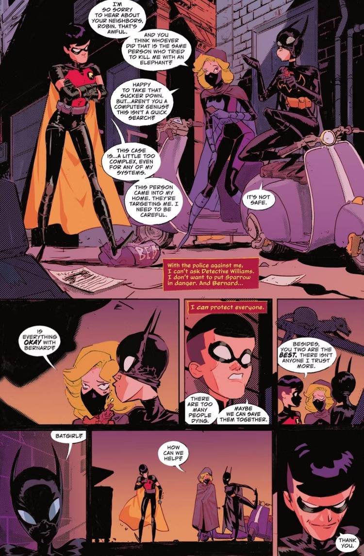 Robin & Batgirl's Relationship Exposes A Dark Bat-Family Truth