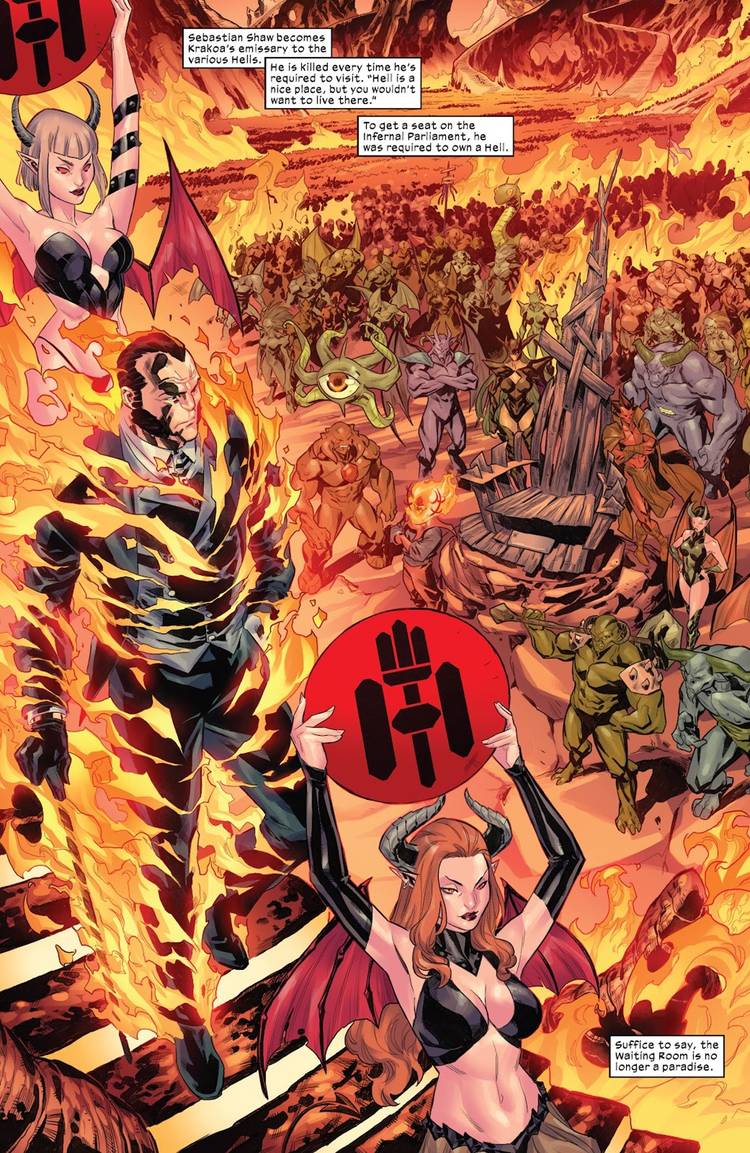 Scarlet Witch's Mutant Heaven Has Been Turned Into Hell (Literally)