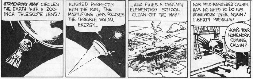Calvin And Hobbes: 10 Funniest Stupendous Man Comics