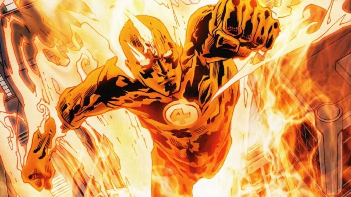 The MCU's Johnny Storm Front-Runner Is On Fire In Epic Fantastic Four Art